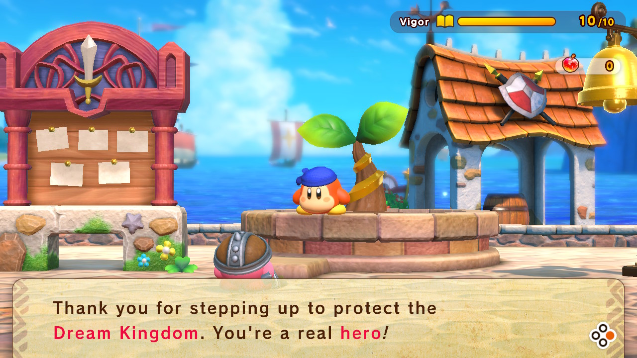 Dialogue - Super Kirby Clash | Interface In Game