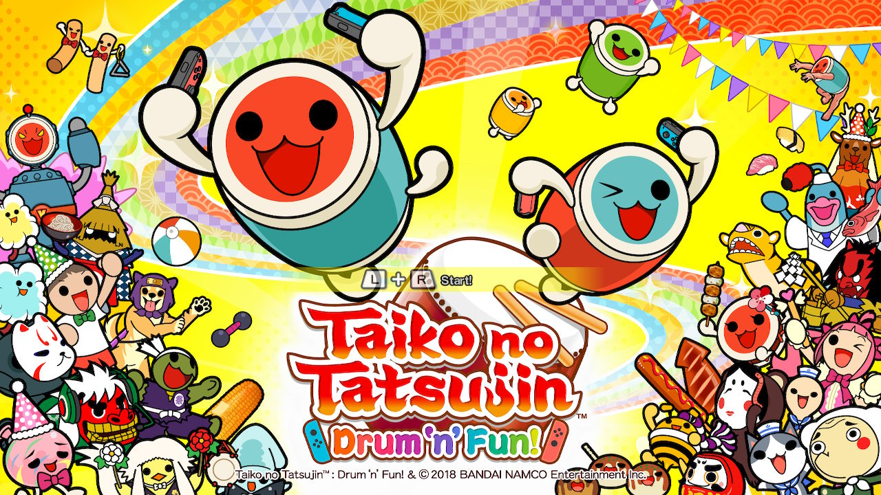 Start screen - Taiko no Tatsujin: Drum and Fun! | Interface In Game
